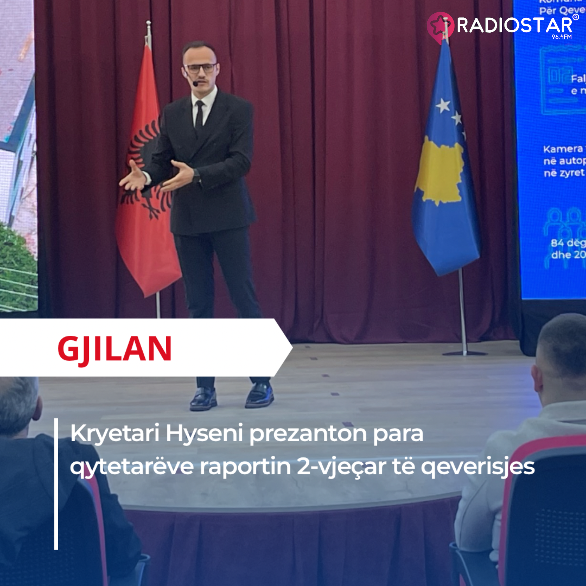 Kryetari Hyseni prezanton para qytetarëve raportin 2-vjeçar të ...