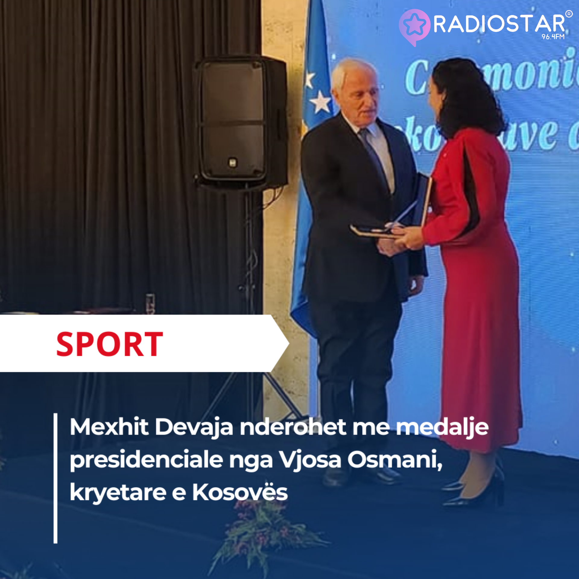 Mexhit Devaja nderohet me medalje presidenciale nga Vjosa Osmani ...