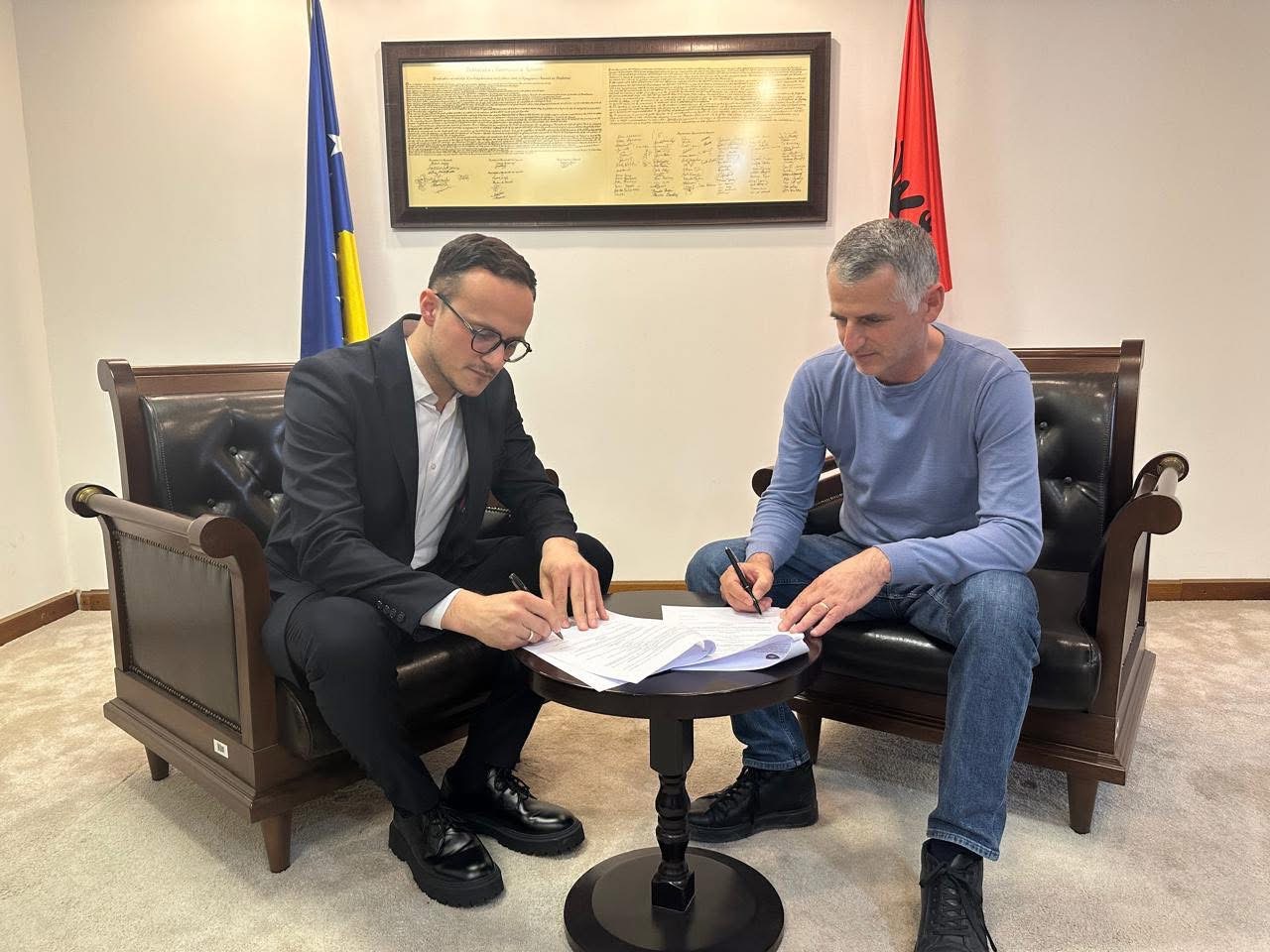 Hyseni dhe Durmishi nënshkruajnë marrëveshje për projekte ...