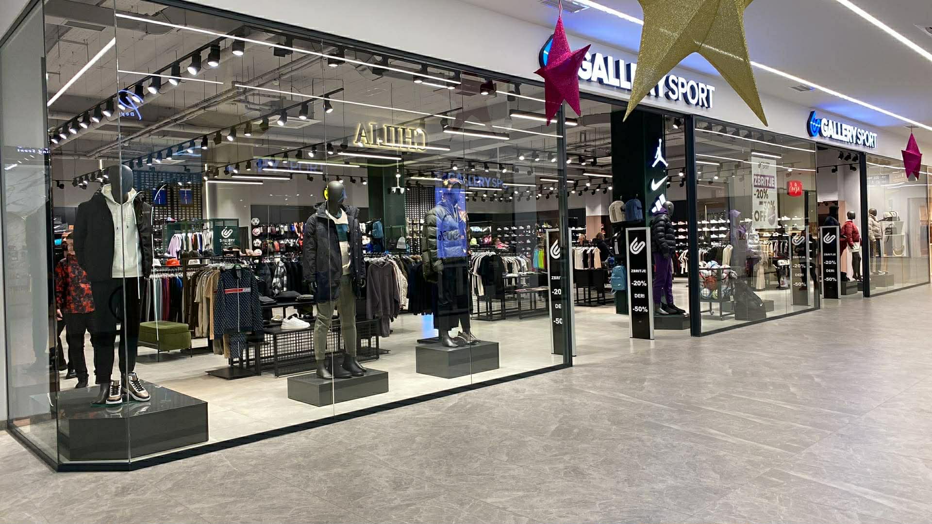 Gallery Sport hap dyert në Grande Mall – Kati 2! Zbuloni stil dhe ...